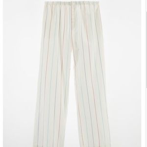 Zara | Pants & Jumpsuits | Zara Pajamas Colorful Stripes Trousers ...
